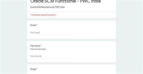 Oracle Scm Functional Pwc India Amartya Basu Cacscpaaustralia