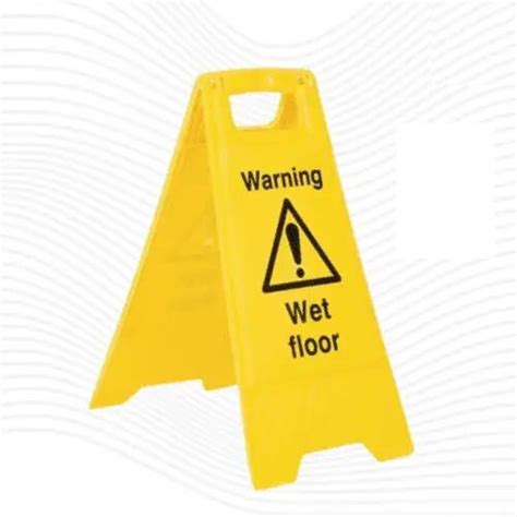 Plastic Caution Standing Board At Rs 499 In Delhi Id 7764023 Sign Ved