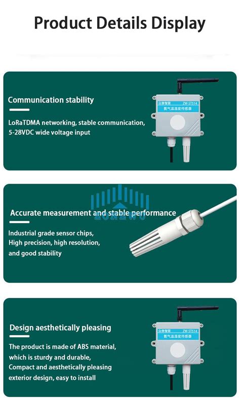 Lora Nh3 Temperature And Humidity Sensor