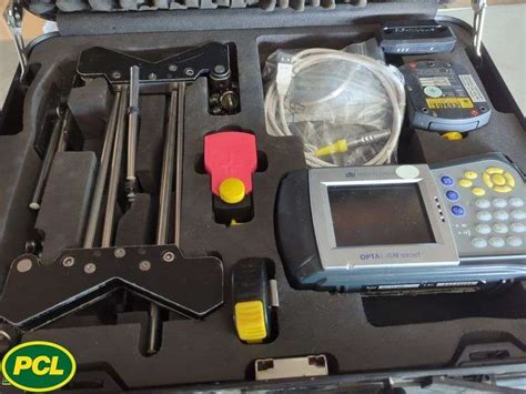 2012 Pruftechnik Optalign Laser Shaft Alignment System Michener Allen
