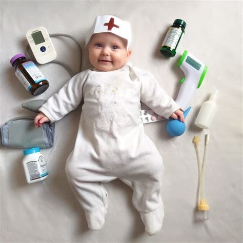 Маленький доктор Фотографии маленького мальчика Позы для фотографии младенцев Фотографии