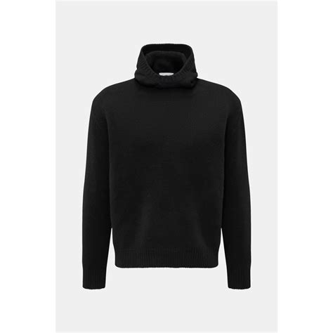 04651 A Trip In A Bag Hooded Jumper Black 04651