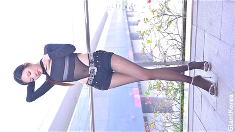 4k Fancam Model04 Xiaoyue 肖悦 Black Top And Pants 2 Shenzhen Auto Salon
