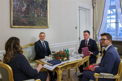 Spotkanie Prezydenta i Marszałka Sejmu Aktualności Wydarzenia