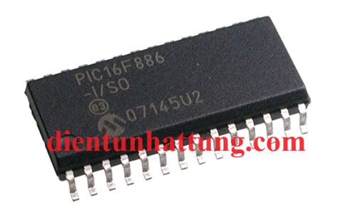 pic16f886 dÁn smd vi ĐiỀu khiỂn hỌ pic cỦa microchip