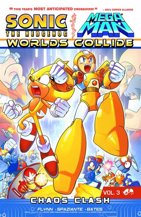Sonic Mega Man Worlds Collide Vol 3 Fresh Comics