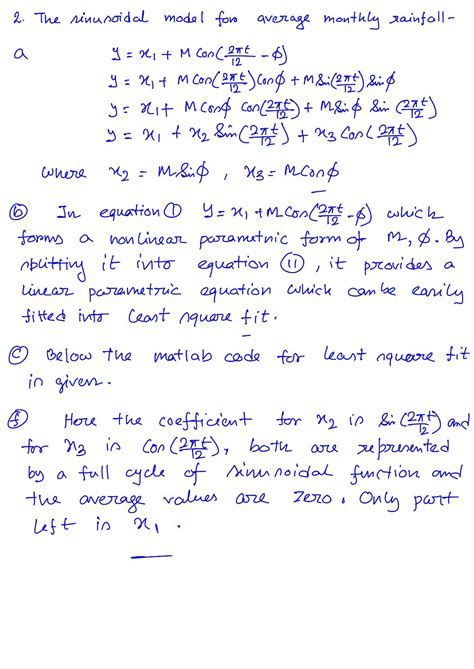 Solved Please Show All Your Workings For All Parts Of The Question