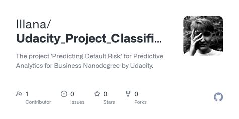 GitHub Lllana Udacity Project Classification Models The Project