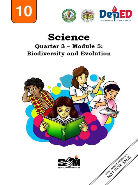 Science Quarter 3 Module 5 Biodiversity And Evolution Pdf