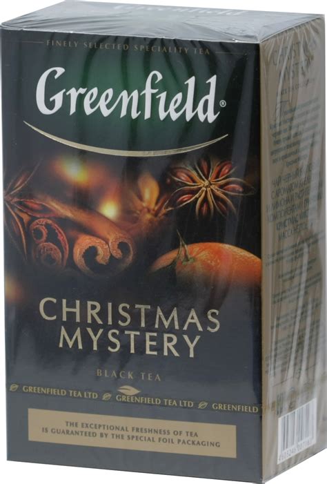 Greenfield. Christmas Mystery 100 гр. карт.пачка (Уцененная) - Чай&Кофе ОПТ