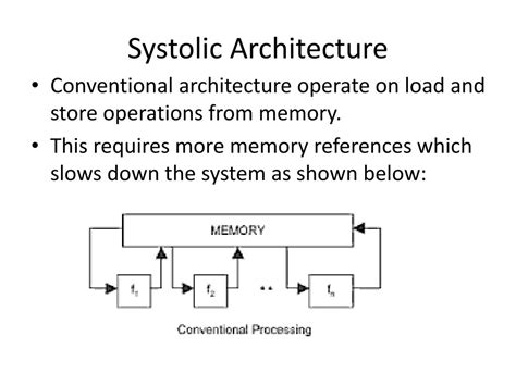 ppt systolic architecture powerpoint presentation free download id
