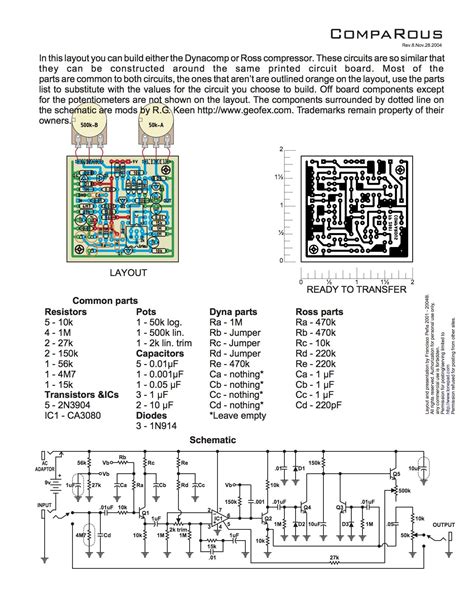 Ross Compressor Circuit Diagram