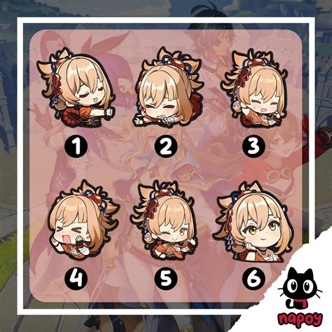 Jual Sticker Vinyl Game Anime Yoimiya Genshin Impact Shopee Indonesia