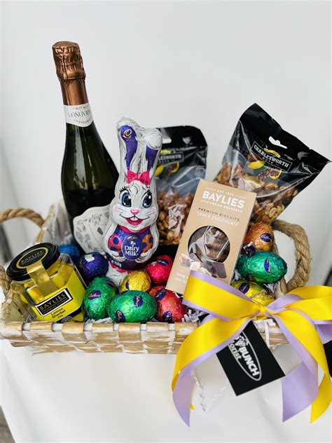 Eggs And Bubbles Gourmet Easter Hamper Wild Bunch Florist Adelaide Hills