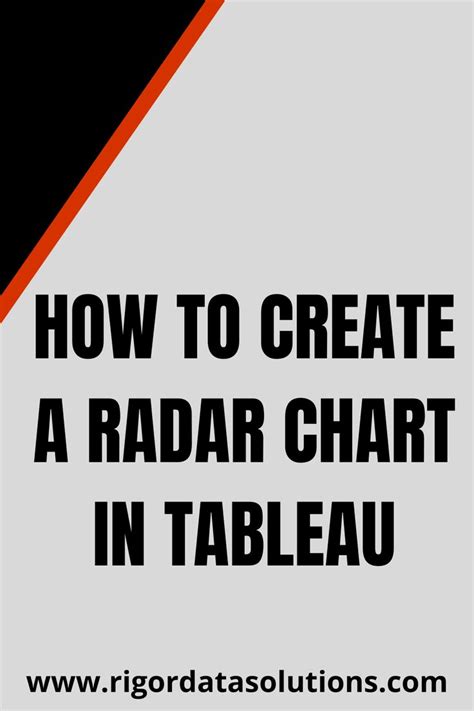 How To Create A Radar Or Spider Chart In Tableau