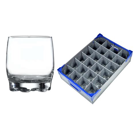 Whisky Glasses 24 Pack Rocks Tumbler Adora 29cl 10oz And Glassware