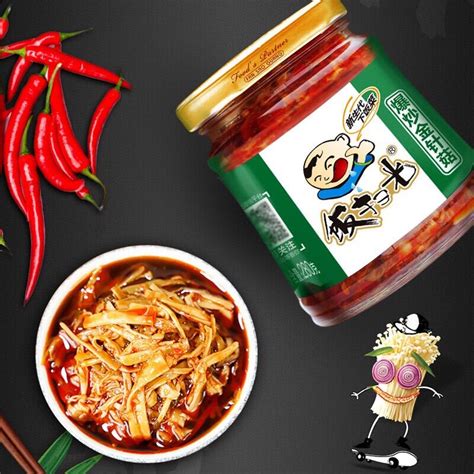 A35น้ำพริกจีน น้ำพริกรสเห็ดเข็มทอง พร้อมส่ง 饭扫光金针菇 280g ทานกับข้าวสวย