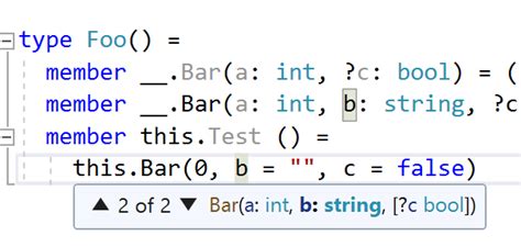 Intellisense Tooltip Shows Incorrect Overload When Using Optional