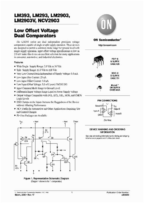 Lm2903 712883 Pdf Datasheet Download Ic On Line