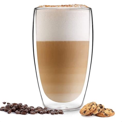 Verres à Latte Macchiato Glass Plant Design 1 X 450 ml Verres à