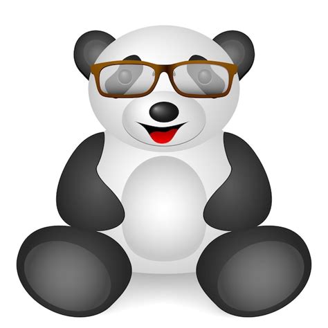 Premium Vector Panda Glasses