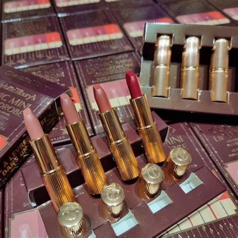 Charlotte Tilbury Iconic Mini Lip Wardrobe x g เซทมนลป แทง LINE SHOPPING