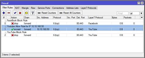 Mikrotik Block Website Facebook Youtube Etc System Zone