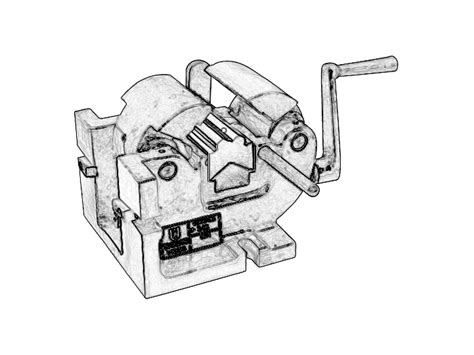 Self Centring Shaft Vice Unique U343 Dim Unique Industries