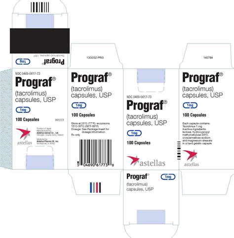 Prograf Package Insert Prescribing Information