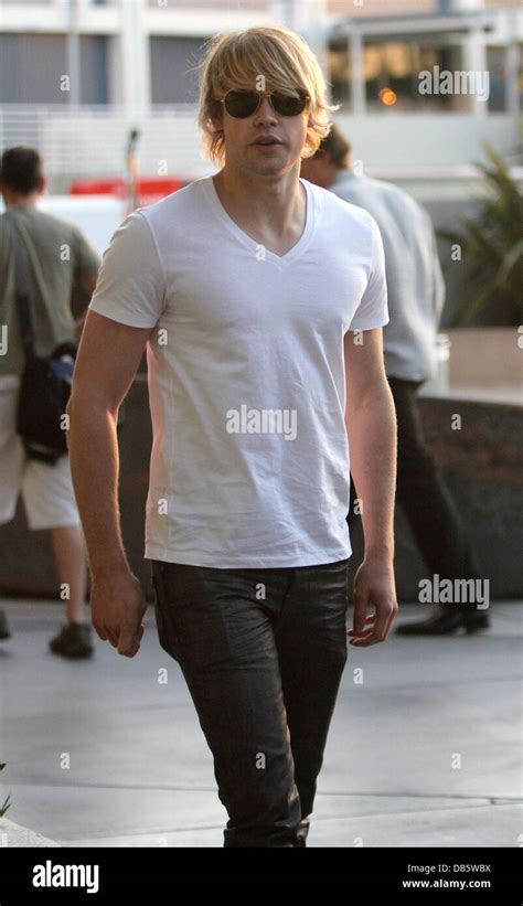 Chord Overstreet Celebrities Arrive At The Staples Center For Game 1 Of
