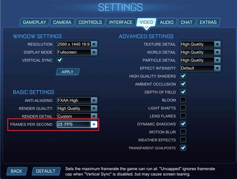 Frame Rate Issue After Recent Update FIXED R RocketLeague