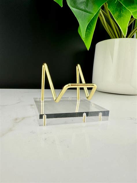 Acrylic Crystal Display Stand Etsy