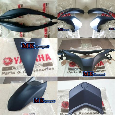 Jual PAKET FULL BODY HALUS AEROX 155 BIRU DOFF ORIGINAL YAMAHA Shopee