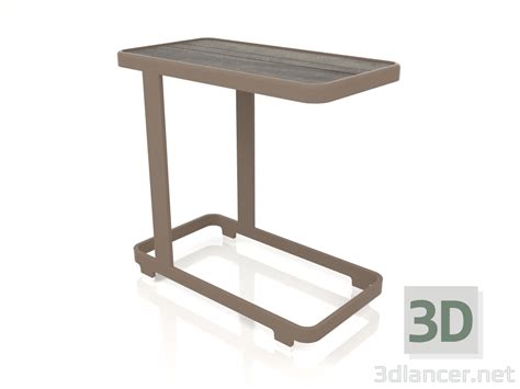 Modello 3d Tabella C Dekton Radio Bronzo 93808