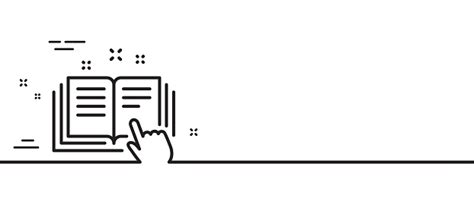 Icône De Ligne De Documentation Technique Panneau Dinstructions