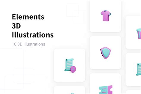 Elements 3d Illustration Pack 10 Free Download Miscellaneous 3d Illustrations Iconscout