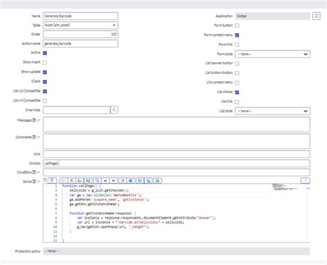 Barcode Or Qr Codes Generation In Servicenow Servicenowwithrunjay