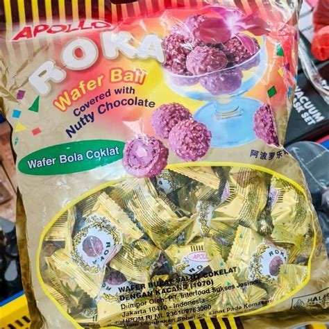 Jual Isi 50 Pcs Apollo Roka Wafer Ball Choco Nutty Chocolate Shopee Indonesia