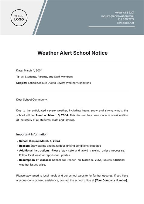 Page 4 Free Notice Templates To Edit Online And Print