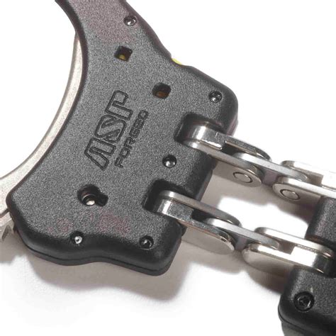 Asp Ultra Plus Hinged Handcuffs Steel Bow