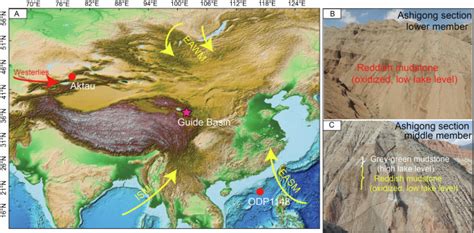 Moisture Variability In Northeast Tibet Following The Middle Miocene