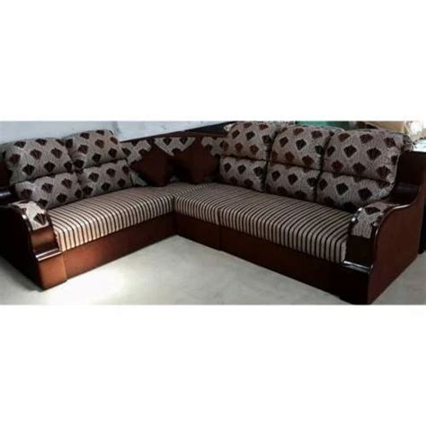 Wooden 5 Seater Classic Corner Sofa Set At ₹ 50000set In Mumbai Id
