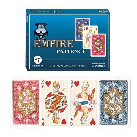Playing Cards Patience Double Empire Mind Games