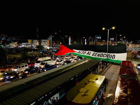 Eliminados Y Sancionados Bandera Gigante De Palestina Metería En