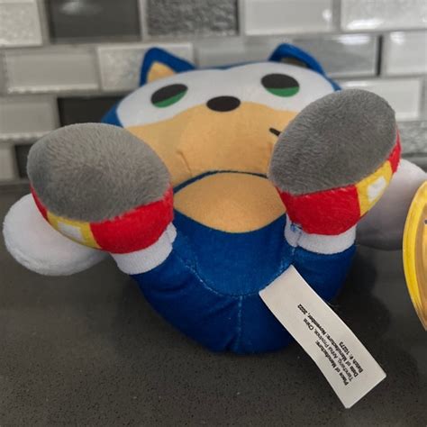 Sega Toys Sega Sonic The Hedgehog Sonic Knuckles Sitting Big Head
