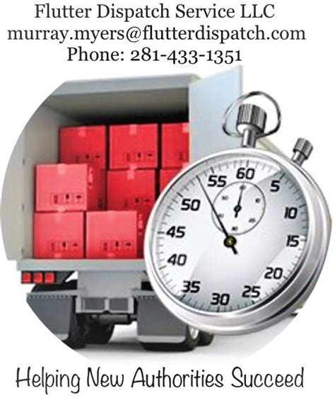 FLUTTER DISPATCH SERVICE Updated October 2024 Houston Texas