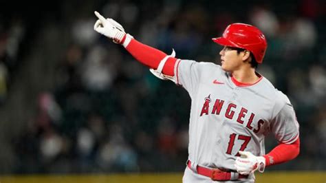 Shohei Ohtanis Homer Helps Lift Angels Past Mariners 7 3 Abc7 Los
