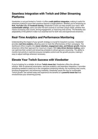 Viewbotter - The Best All-in-One Twitch Viewer Bot, Follow Bot & Chat Bot | DOCX