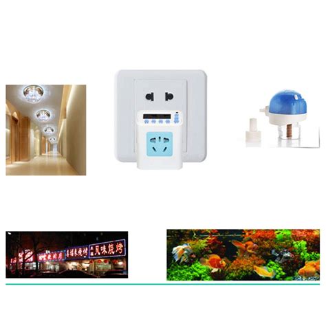 Timer Outlet 110 220v Multifunctional Repeat Cycle Grandado