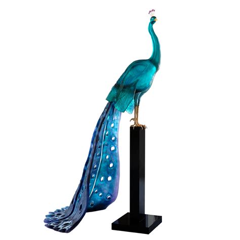 Daum Tropical Peacock By Madeleine Van Der Knoop — Shoptheaddison